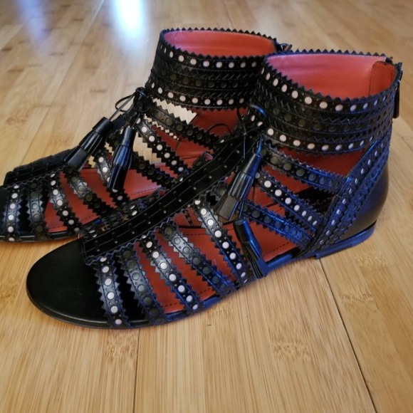 Santoni | Shoes | Leather Sandals Size 9 Made In Italy Santoni | Poshmark